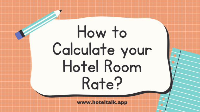 How to Calculate your Hotel Room Rate? - HotelTalk - For Hoteliers ...