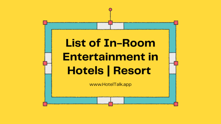 List of In-Room Entertainment in Hotels | Resort - HotelTalk - For ...