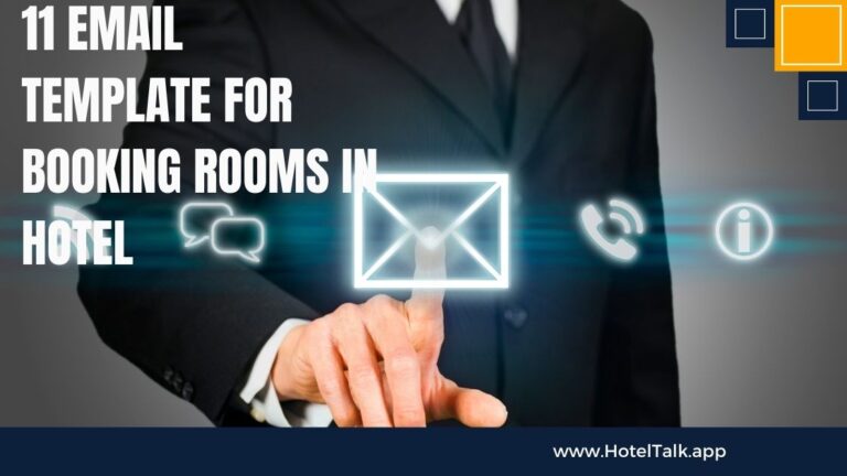 11 Email Template for Booking Rooms in Hotel - HotelTalk - For ...