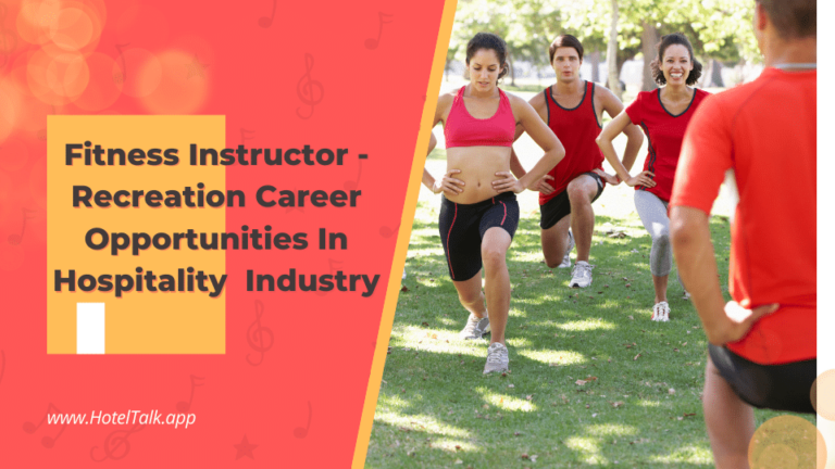 Fitness Instructor - Recreation Career Opportunities In Hospitality ...